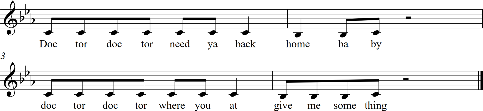 Songs with one note melodies - Songwriting Essentials